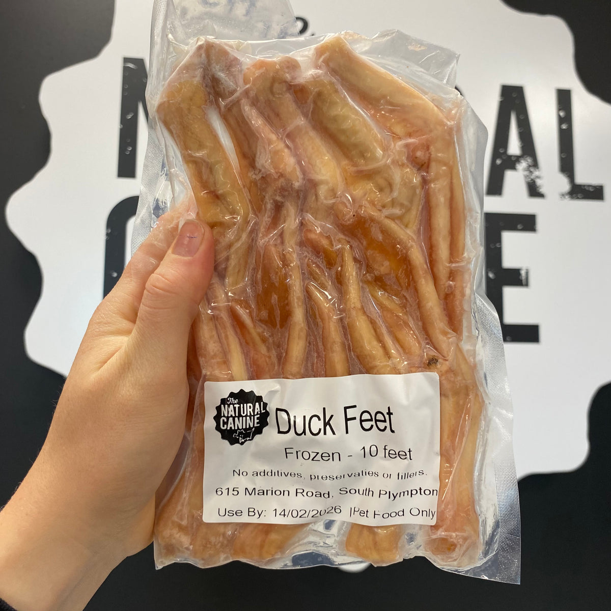Frozen Duck Feet - 10 Per packet – The Natural Canine