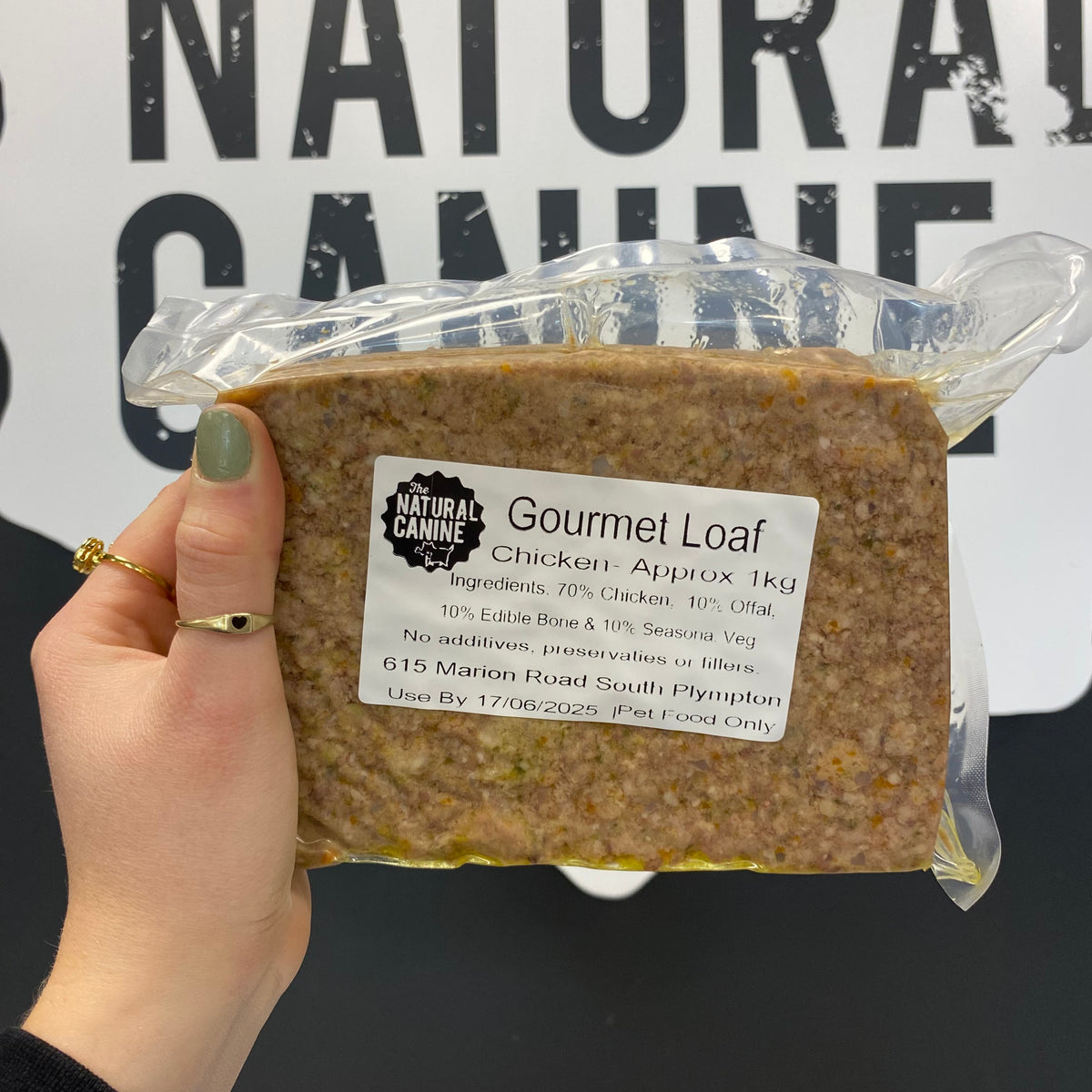 Gourmet Chicken Loaf - Cooked – The Natural Canine
